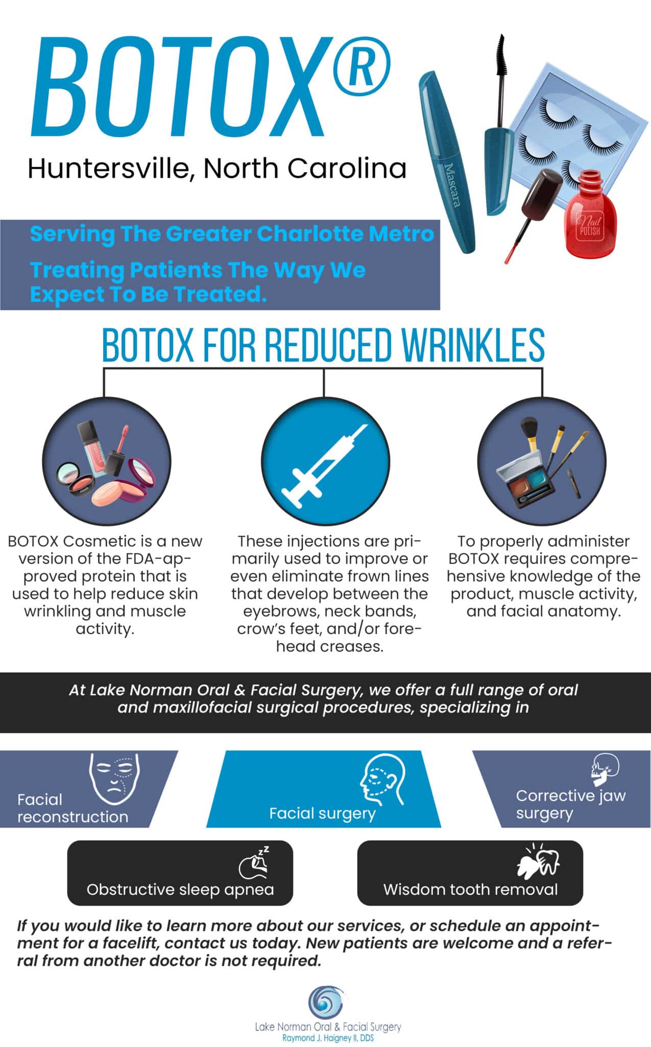 BOTOX Huntersville & Charlotte NC - Lake Norman Oral & Facial Surgery